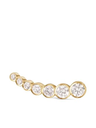 Sophie Bille Brahe boucle doreille Croissant De Lune en or 18ct