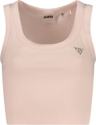 Guess Femme, Tops, Rose, Taille: 40 FR D&eacute;bardeur