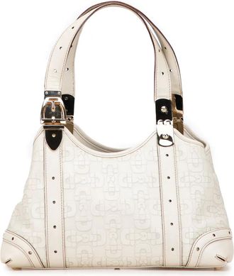 Gucci sac porté épaule Horsebit (2000-2015) - Blanc