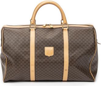 Celine Crossbody Bags - Vintage Large Travel Boston - Gr. unisize - in Braun - f&uuml;r Damen