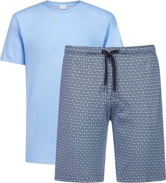 Mey Pyjama kurz Round Geo