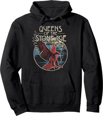 Queens Of The Stone Age K&ouml;niginnen der Steinzeit Adler Pullover Hoodie