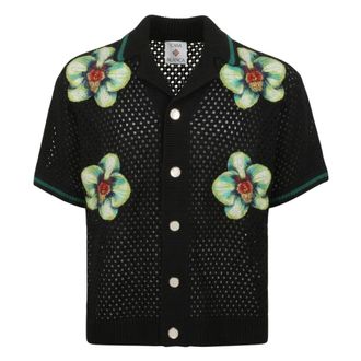 Casablanca Herren, Shirts, Schwarzk, LGr&ouml;&szlig;e