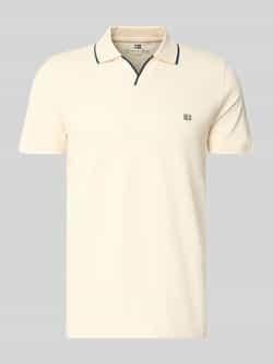 Christian Berg Modern Fit Poloshirt mit Logo-Stitching