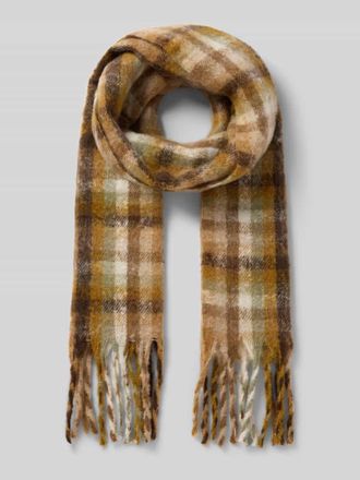 Barts Schal mit Allover-Muster Modell Plaity Scarf