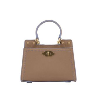 Pourchet Femme, Sacs, Beige, Taille: ONE Size Trianon Bicolore