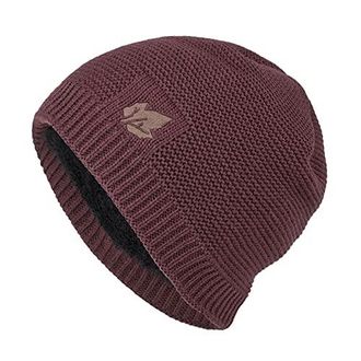 Generic 2026 Nouveaux Hommes Unisexe Solide Chapeau Tricot&eacute; Hiver Chaud Tricot Chapeau, bordeaux, Taille unique