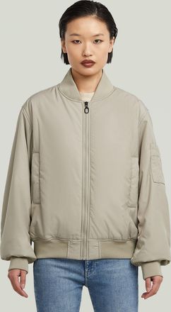 G-Star Bomber Padded Jacke - Beige - Damen