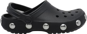 Crocs Sabot Classique &agrave; Gros Clous - Femme - Chaussures - Noir - Taille: 41 EU