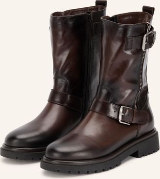 Marc O'Polo Marc Opolo Biker Boots Birte braun