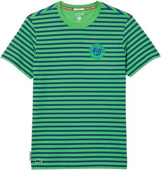 Lacoste Roland Garros Edition T-Shirt Extratrocken f&uuml;r Herren/Damen Unisex (Blau)