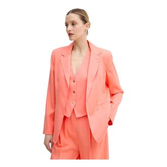 Lola Casademunt Blazer - Femme - Vestes - Orange - Taille: 44 FR