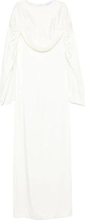 Stella McCartney Femme, Robes, Blanc, Taille: 36 FR Maxi Robes