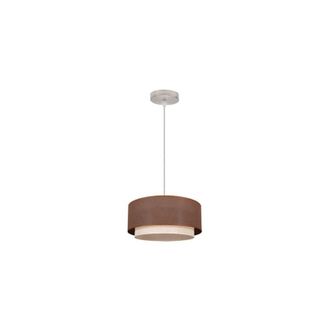 Fabrilamp My Lamp - Lampe de table 1l brun cylindrique (30x15)
