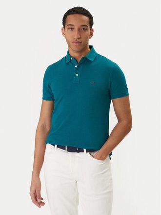 Tommy Hilfiger Poloshirt 1985 MW0MW17771 Gr&uuml;n Slim Fit