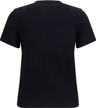 Jacquemus Logo-Patch Cotton T-Shirt - Black