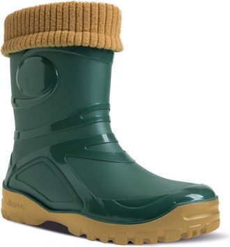 Demar Gummistiefel mit Wolle gefüttert Young FUR-2 (36, grün)