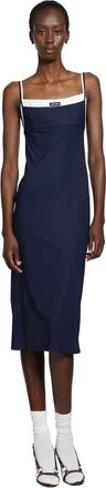 Miu Miu Stretch Jersey Mdi Dress