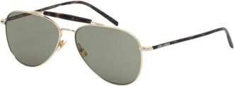 Saint Laurent Herren, Accessories, Grau, 57 MMGr&ouml;&szlig;e