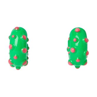 Safsafu Neon Rave Ohrringe - - Accessories - Damen - Gr&uuml;n - ONE SIZE