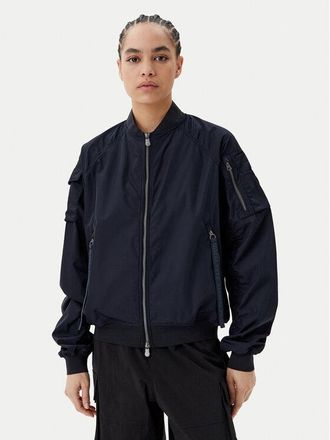 Save The Duck Bomberjacke D32105W TWIL20 Dunkelblau Oversize