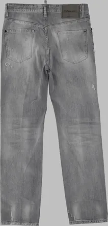 Dsquared2 Logo Patch Jeans - Gray
