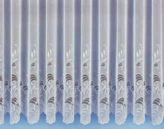 Heimtexland Jacquardstore, Gardine, Vorhang, weiß, Verschiedene Größen