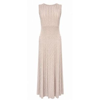 D.exterior Maxi-Kleid - - Dresses - Damen - Rosa - S