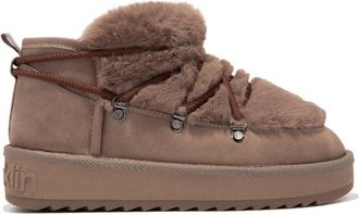 D.Franklin Damen Winter-Australische Stiefel mit Fellfutter - Nordic Trk Fur Low