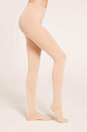 Calzedonia Blickdichte Thermo-strumpfhose Nude 1