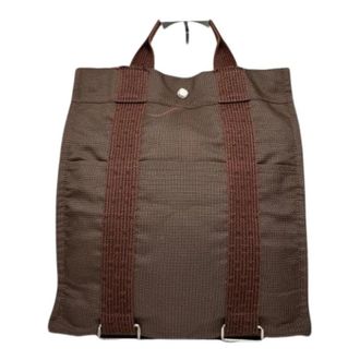 Herm&egrave;s Pre-owned Vintage Rucksack - - Pre-owned - Damen - Braun - ONE SIZE