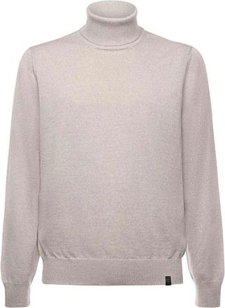 Fay Pull Col Roulé - Gris