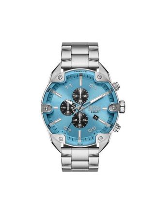 Diesel Uhr Spiked DZ4655 Silberfarben