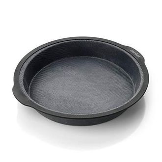 Zenker Backform rund Ø30 cm, hochwertige Glasfaserverstärkte Silikonbackform mit festen Nylon Rand, runde Form mit hervorragende Antihaft-Eigenschaften ideal