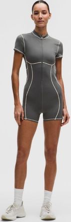 lululemon Ultralu Contour-Seam Onesie 4 pour Femmes - Gris - Taille XL