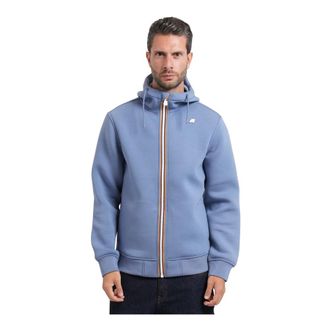 K-Way Rainer Spacer Fleece - - Sweatshirts & Hoodies - Herren - Blau - L