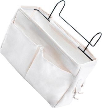 Cabilock Praktische Aufbewahrungstasche f&uuml;r Dormitory Bettseiten H&auml;ngender Organizer mit Gro&szlig;er Kapazit&auml;t f&uuml;r Handy Ladeger&auml;te B&uuml;cher Einfach zu Befestigen f&uuml;r