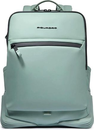 Piquadro Homme, Sacs, Vert, Taille: ONE Size Sac &agrave; dos d&eacute;perlant pour ordinateur 14