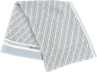 Liu Jo Femme, Accessoires, Bleu, Taille: ONE Size Pashmina