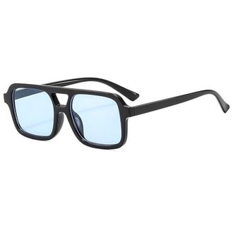Generic Lunettes De Soleil Carr&eacute;es Dext&eacute;rieur For Hommes, For Les D&eacute;placements Quotidiens, For Le Sport Et F&ecirc;tes(Blue)