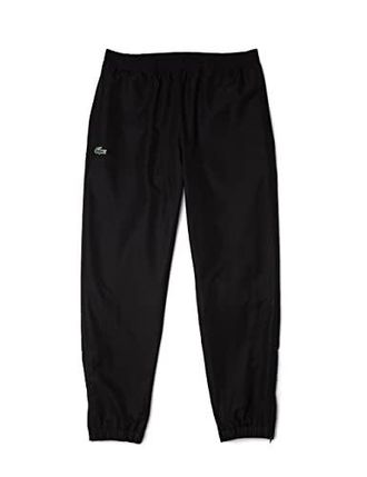 Lacoste Sport Pantalon de Surv&ecirc;tement Relaxed Fit Homme, Noir, XL