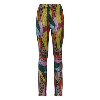 Philipp Plein Super High Waist Jegging - - Jeans - Damen - Mehrfarbig - W25