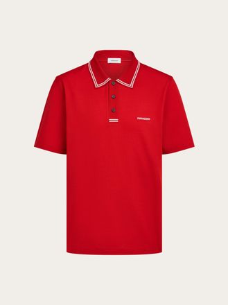 Ferragamo Herren Polohemd - Citymatch Capsule Rot