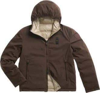 Blauer Ballard Wendbare Daunenjacke - - Jackets - Herren - Braun - XL