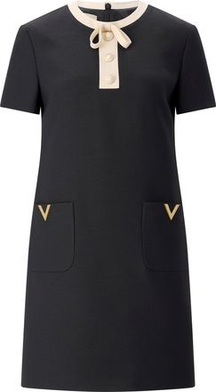 Valentino Minikleid mit Logo-Details