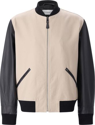 Givenchy Blouson im Material-Mix