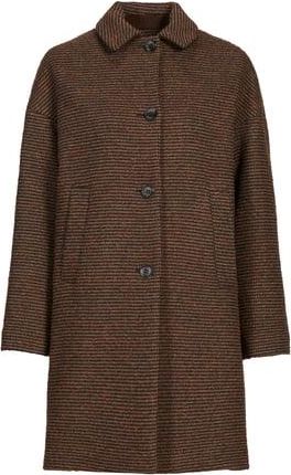 Trench & Coat Manteau en laine m&eacute;lang&eacute;e