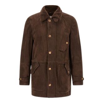 Brunello Cucinelli Herren, Jacken, Braun, 2XLGröße