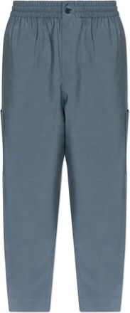 Kenzo Homme, Pantalons, Gris, Taille: XL Pantalon &agrave; jambes larges