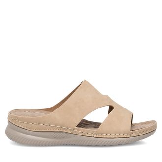 Clara Barson Pantoletten Clara Barson WYL0510-22 Beige